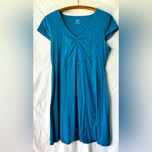 Toad&Co | Dresses | Toad Co Teal Blue Dress | Poshmark